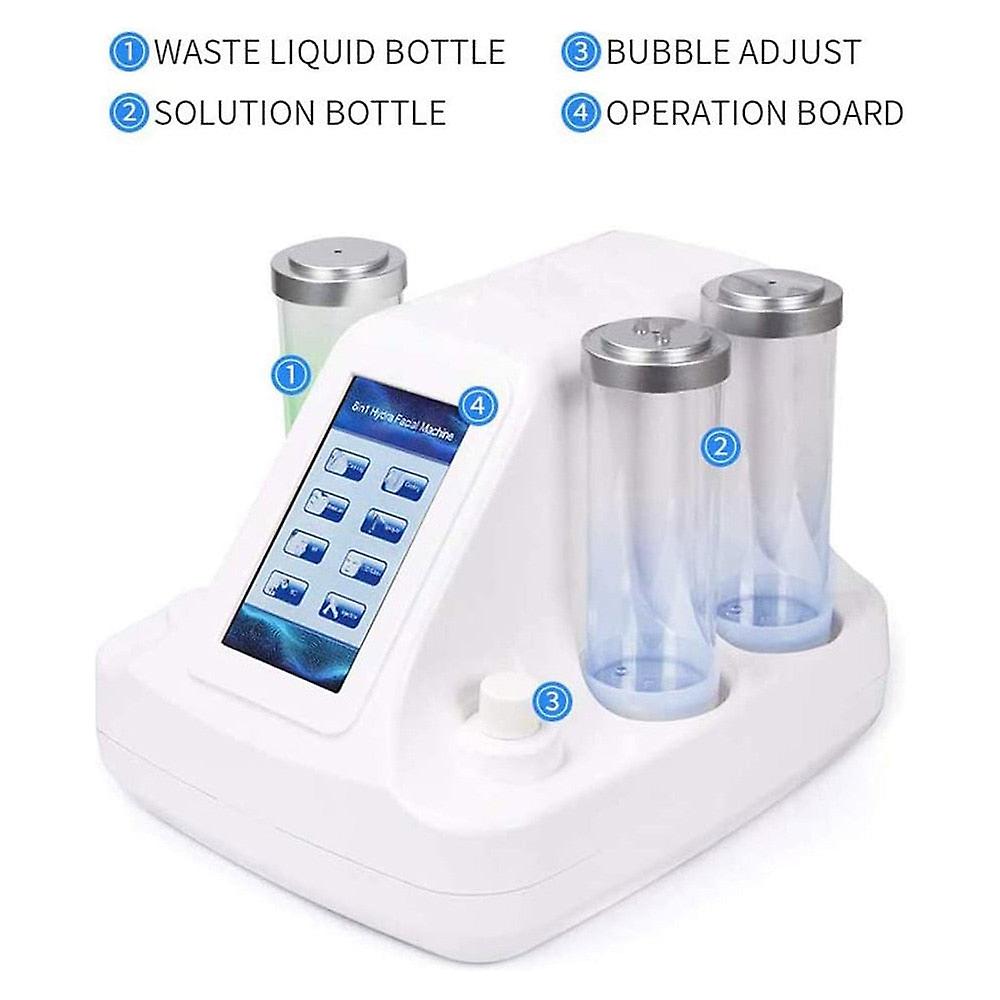 8 In1 Hydra Dermabrasion Machine Rf Ultrasonic Facial Water Jet Peeling Microdermabrasion Skin ...