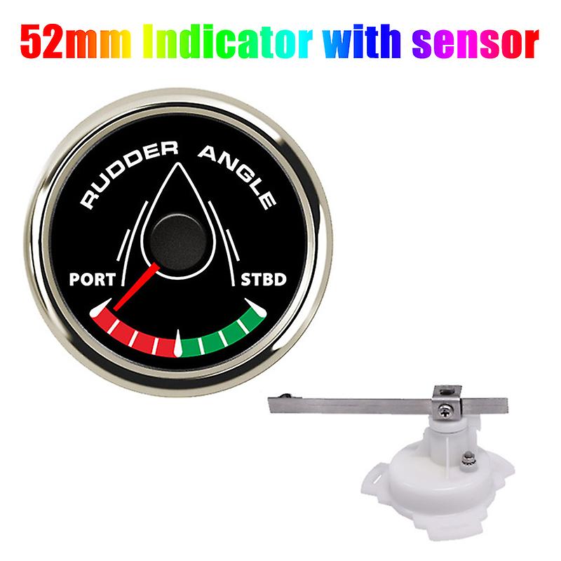 85mm Rudder Angle Indicator 0-190 Ohm With Mating Sensor 52mm 8 Color ...