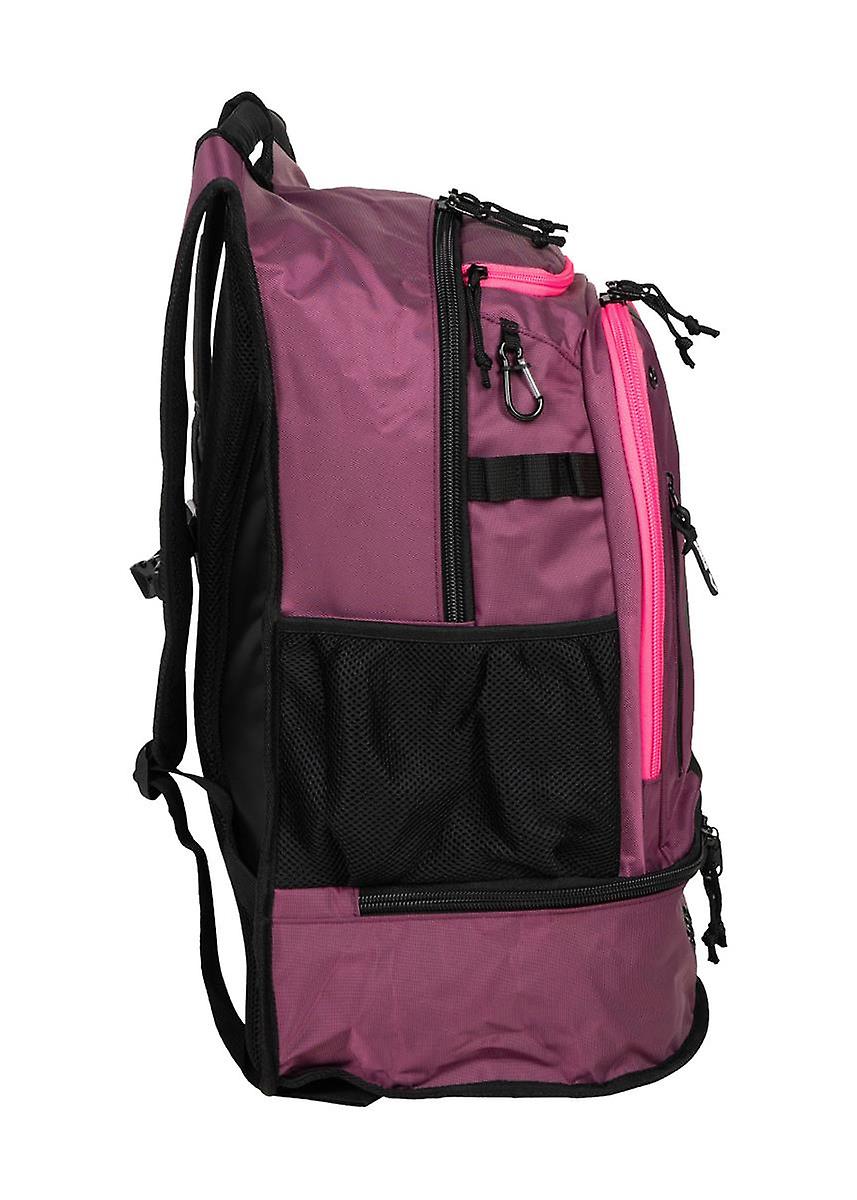 Arena Fastpack 3.0 40L Backpack - Plum/Neon Pink | Fruugo AU