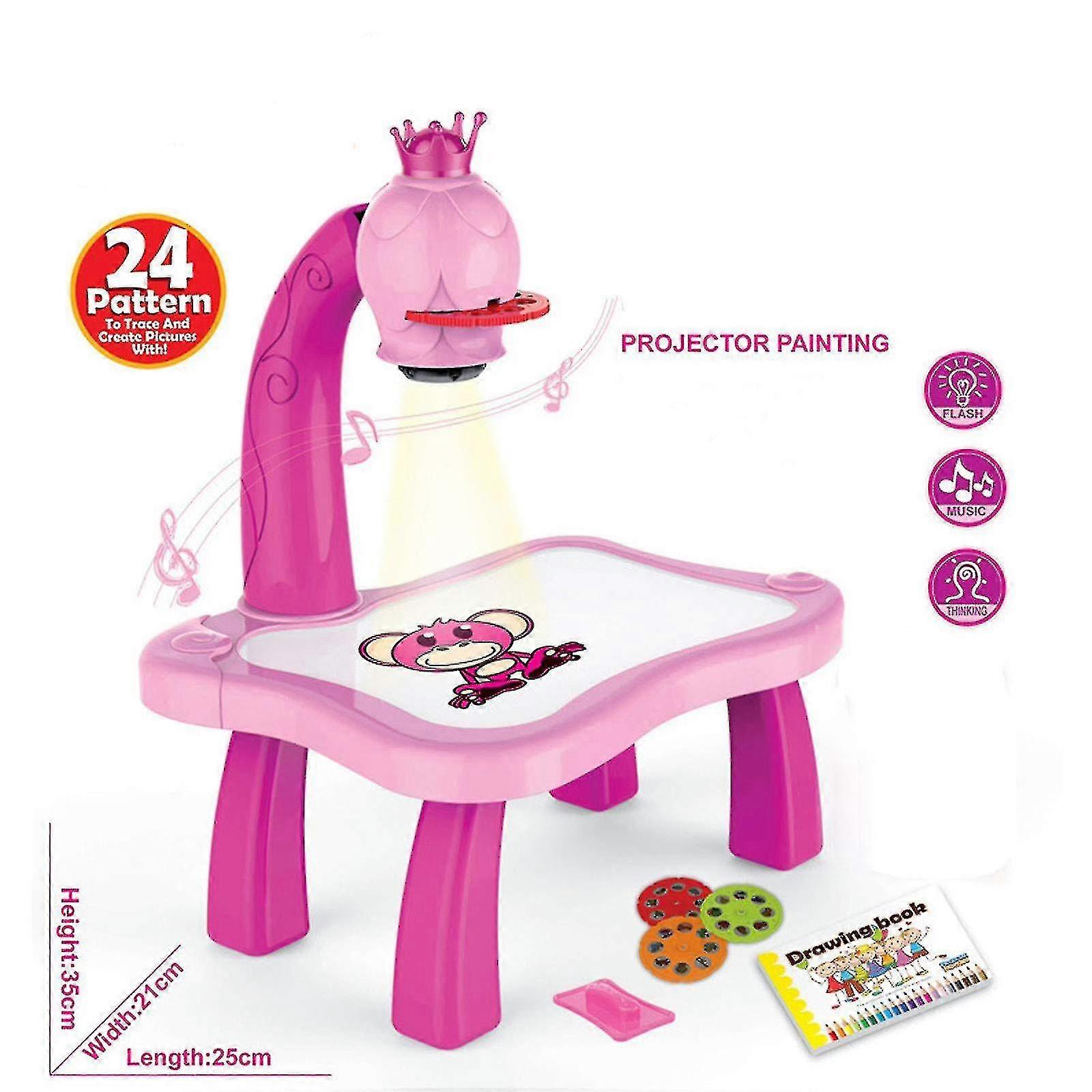 Drawing Projector Table For Kids Projection Drawing Board Cartoon ...
