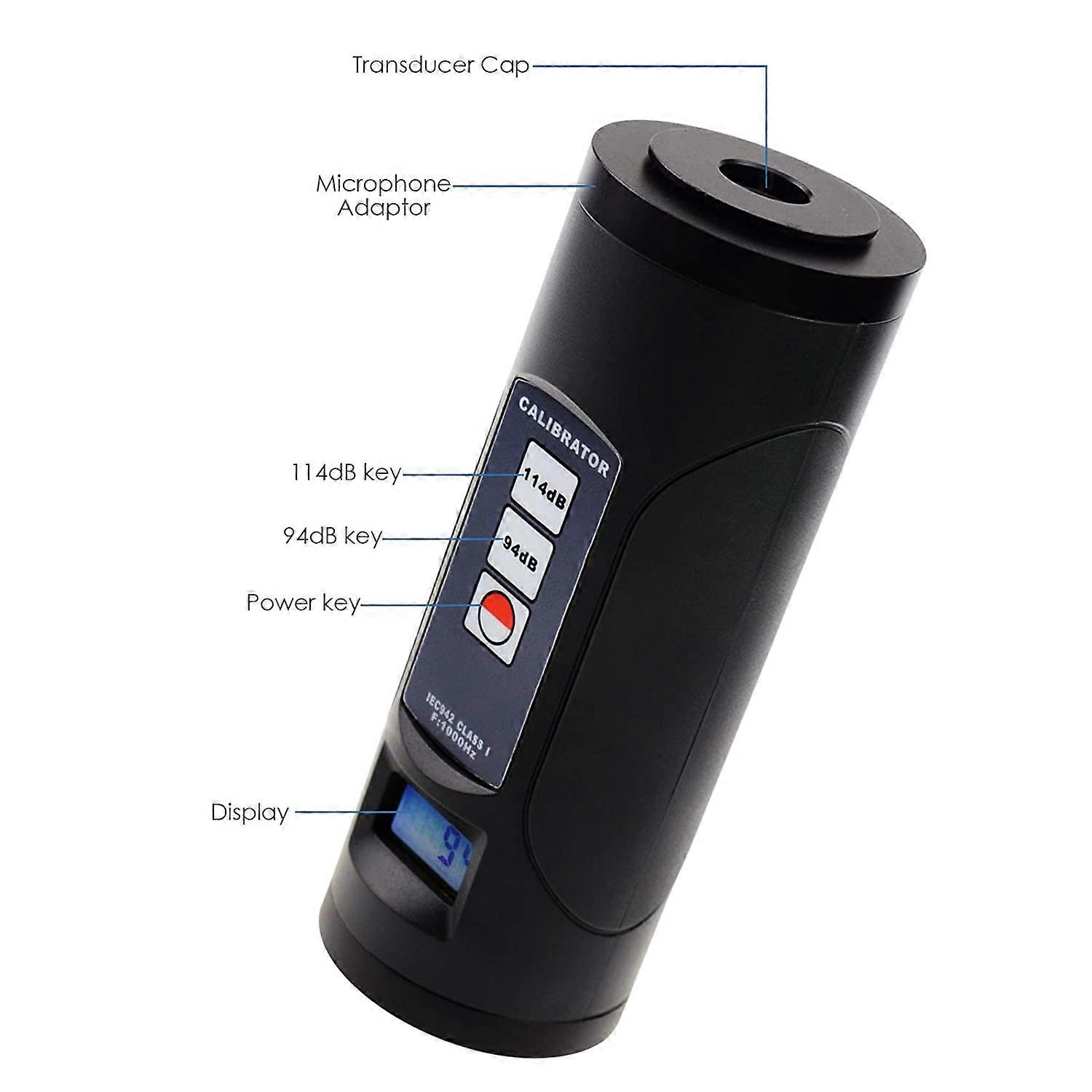 Digital Sound Level Meter Calibrator 94db And 114db For 1 2 And 1 Inch Microphone Decibel