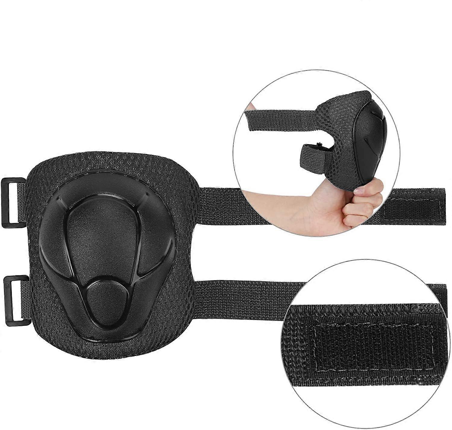 Kids Knee Pads Set 6in1 Protective Equipment for Roller Skating Cycling ...