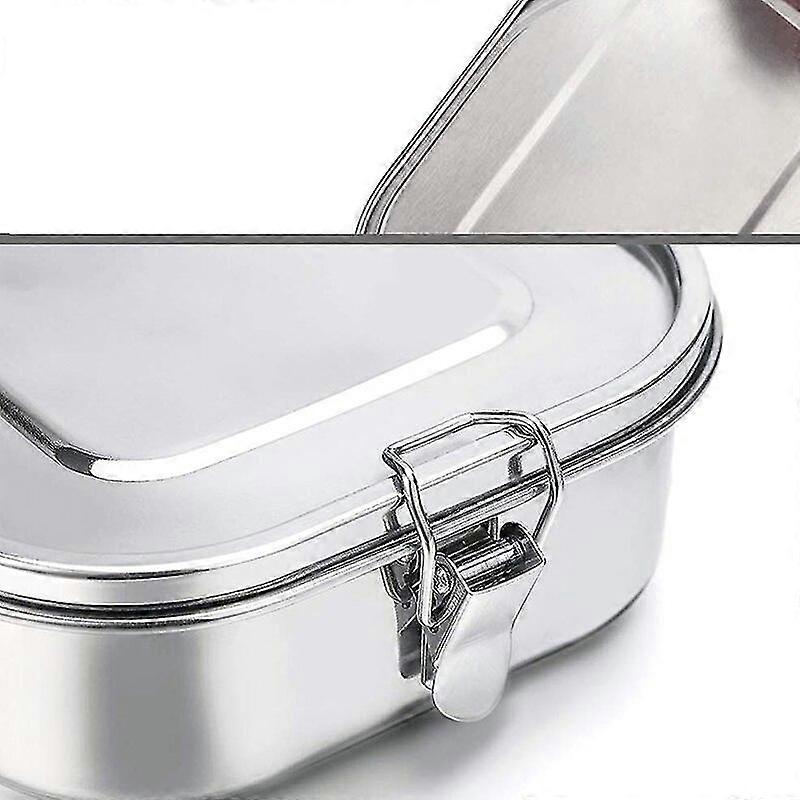 Bento Box Lunch Container Stainless Steel 3-Compartment Bento Lunch Box ...