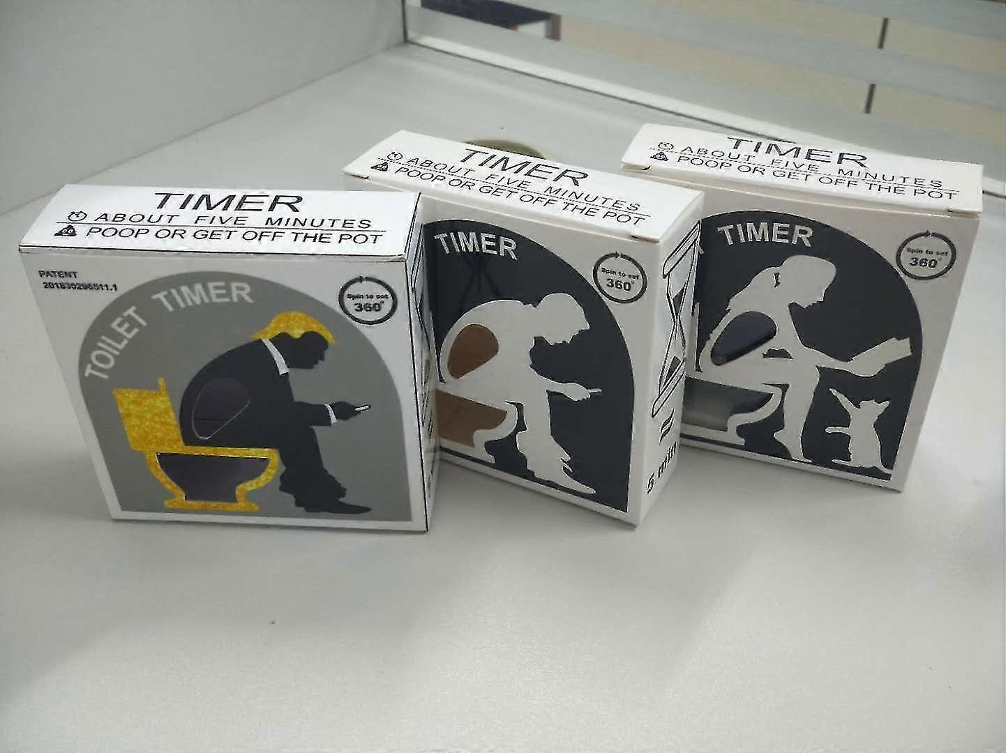 2024 New Creative Toilet Timer Countdown Machine Mechanical Alarm Clock ...