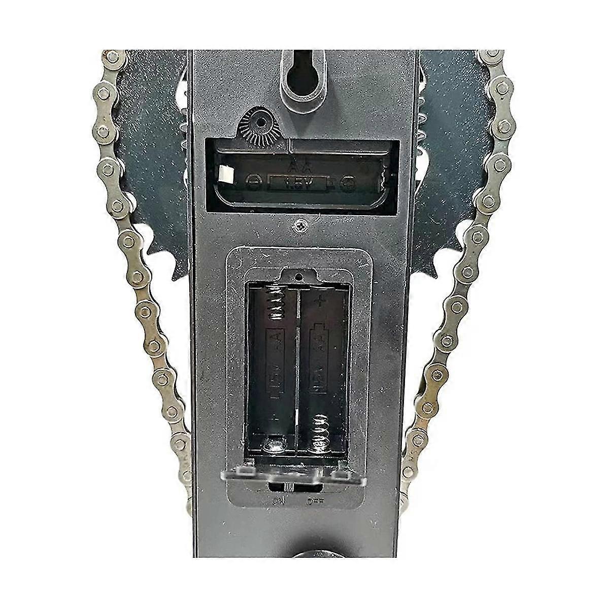 Steampunk Clock With Movement Home Decor Rotating Gear Clock Timing ...