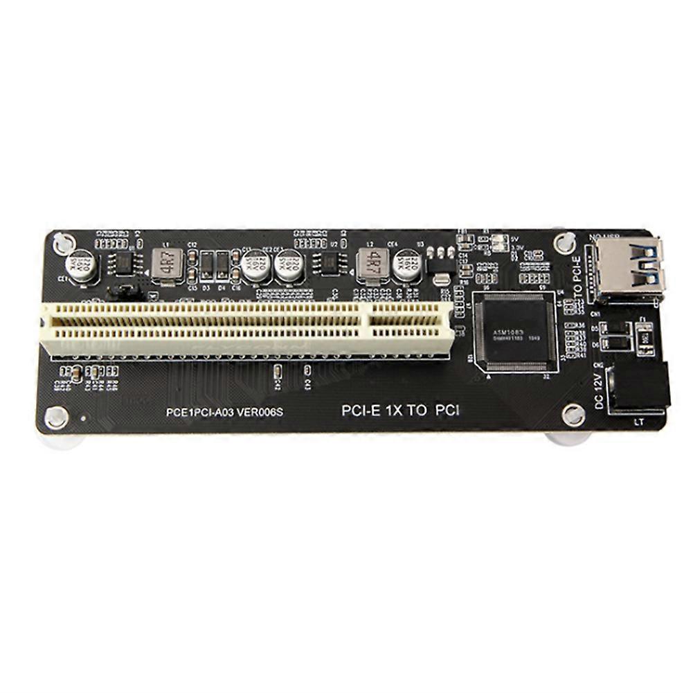 PCIE PCI-E PCI Express X1 to PCI Riser Card Bus Card High Efficiency ...