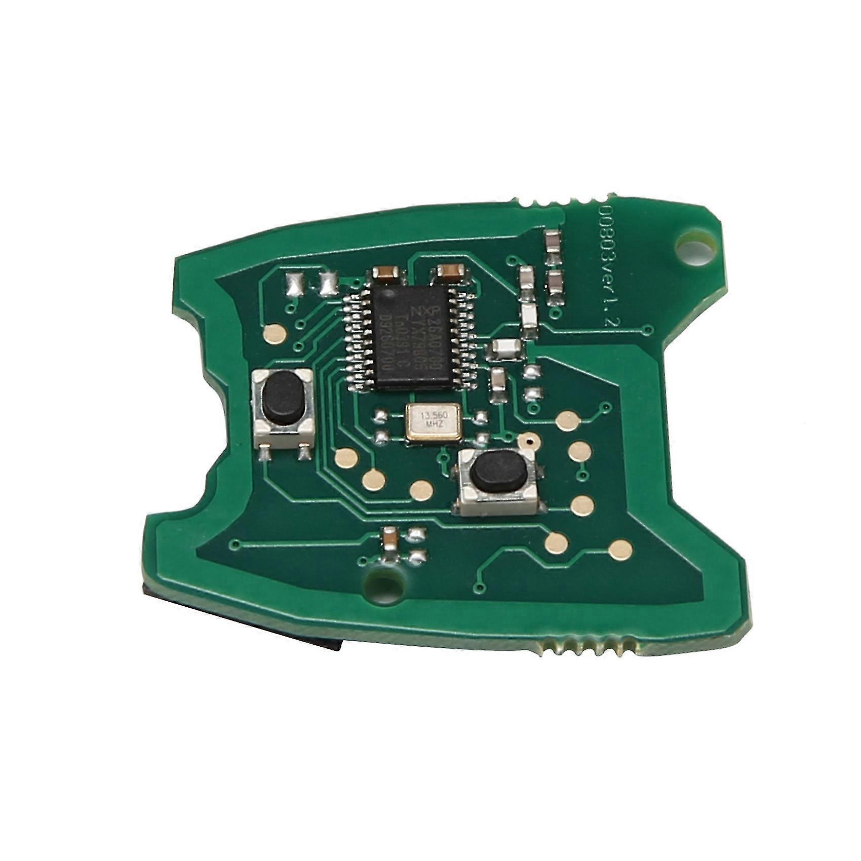 433MHz 2 Button Remote Key Circuit Board compatible with 307 / 2000 ...