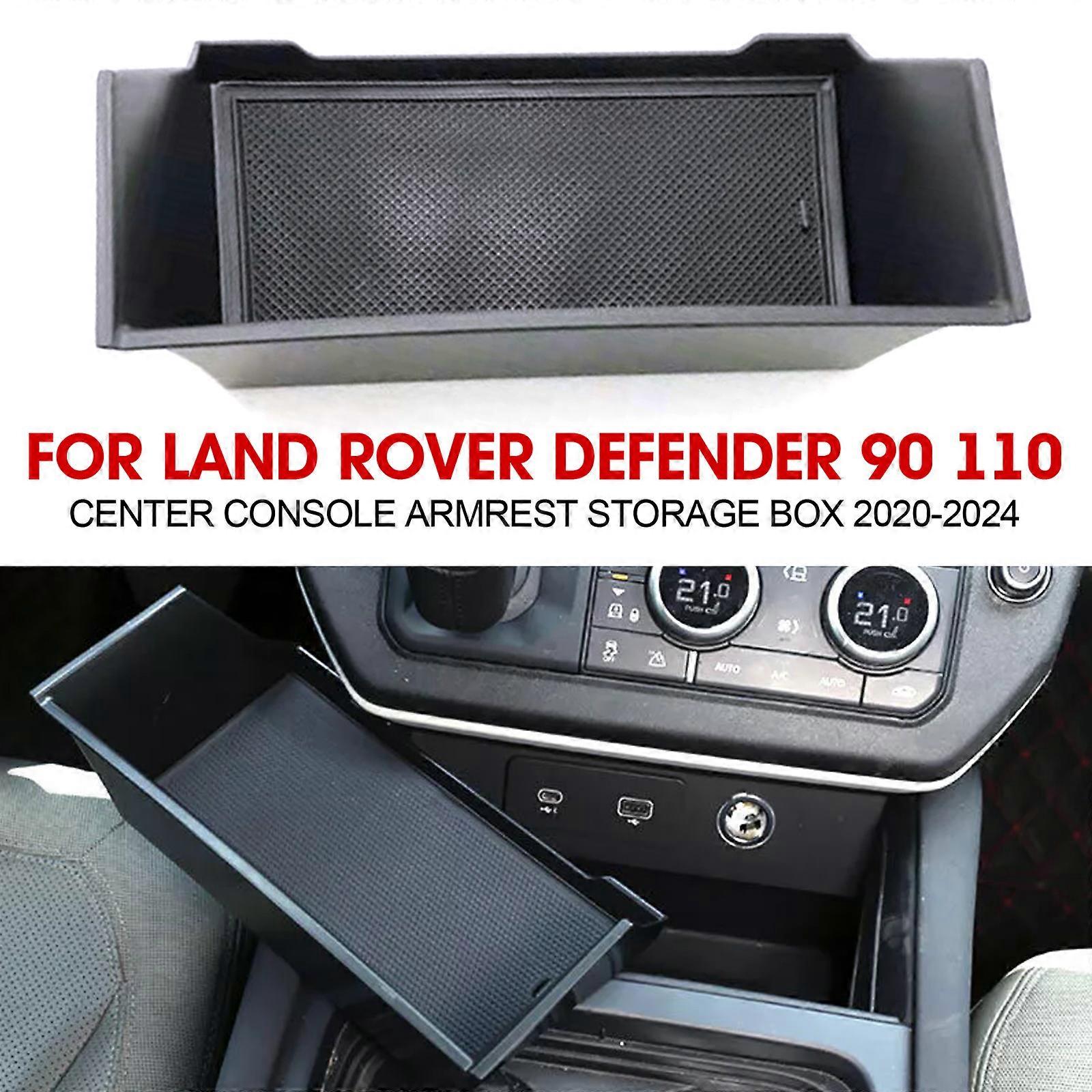 Center Console Armrest Storage Box for Land Rover Defender 90/110/130 ...