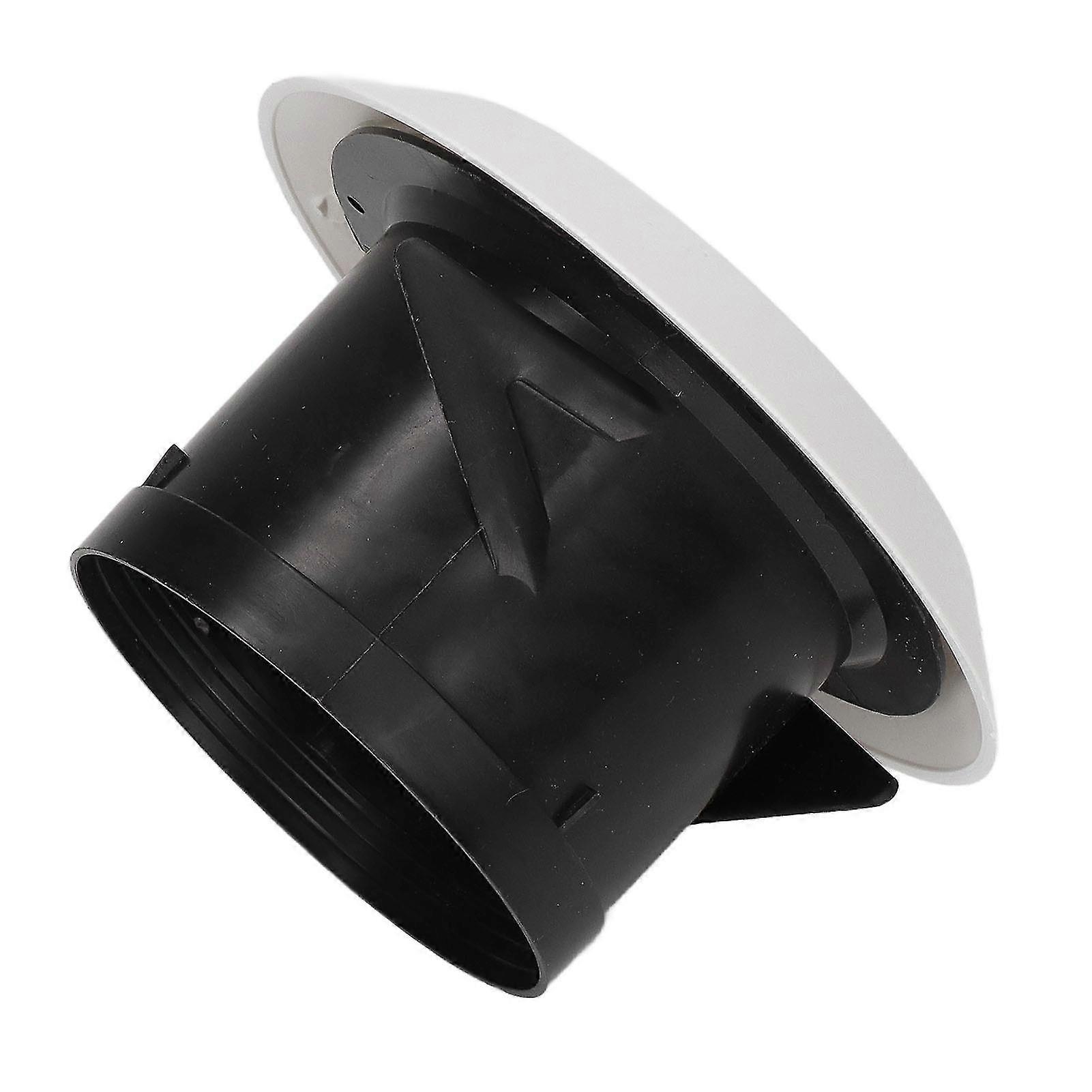 4in Round Air Vent ABS Louver Grille Cover for Bathroom Office Kitchen ...