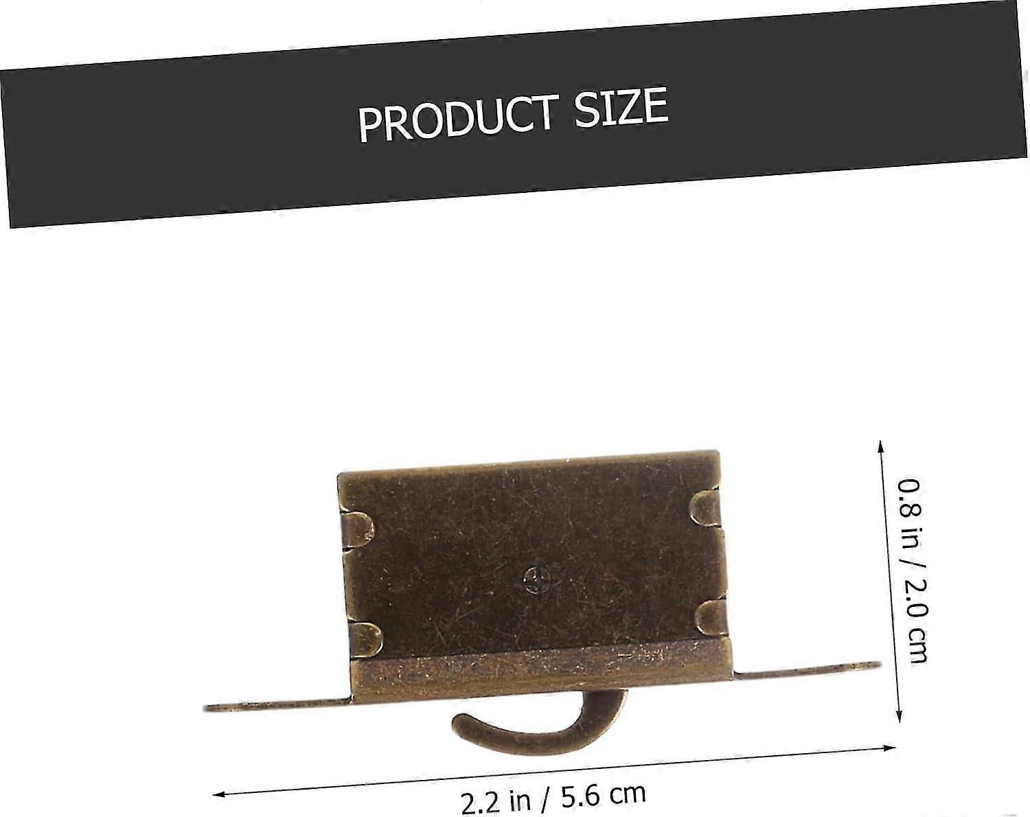 2 Sets Wooden Box Hardware Accessories Cabinet Locks With Key Old ...