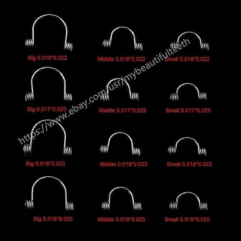 100pcs/Lot Dental Torque Springs Rectangular Stainless Steel ...