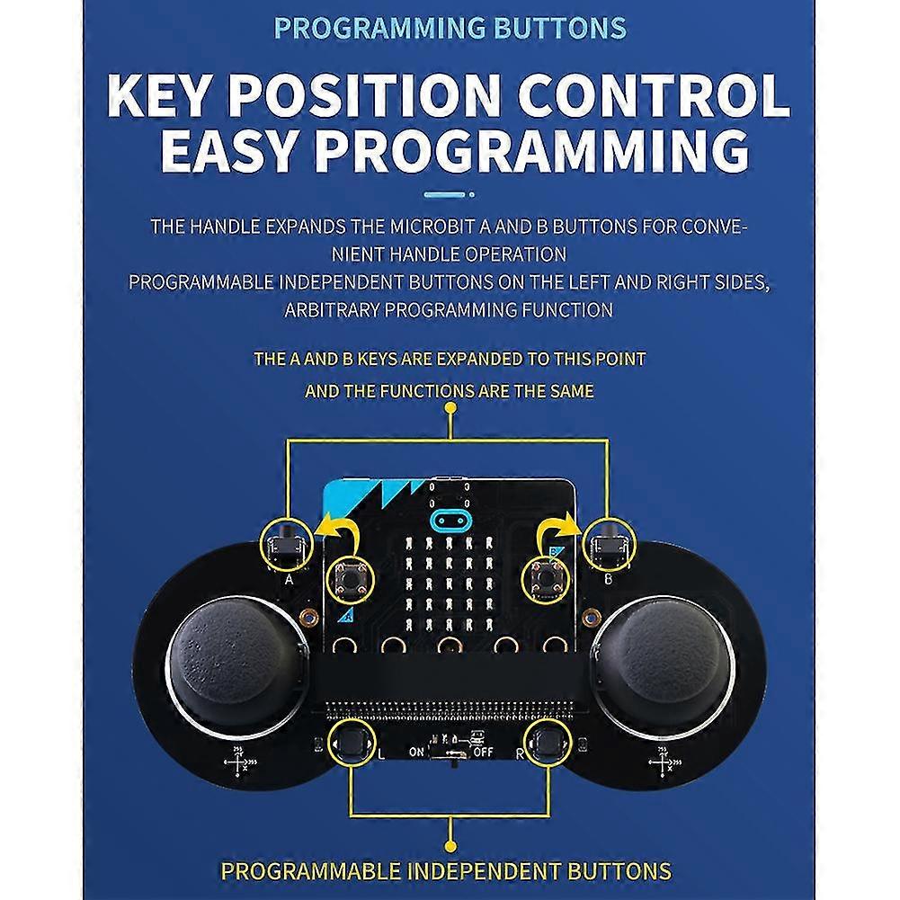 Joystick:bit For Microbit Programmable Gamepad Wireless Remote Control ...