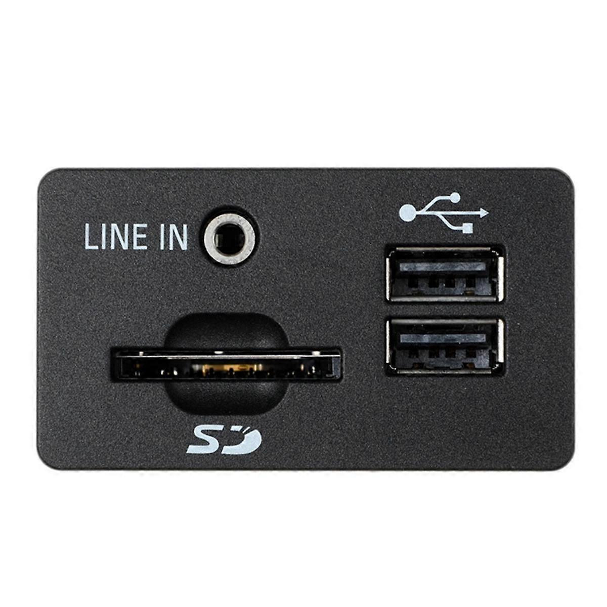 F1CT-14F014-AA Audio Player USB Socket USB Interface AUX Audio Jack Car ...