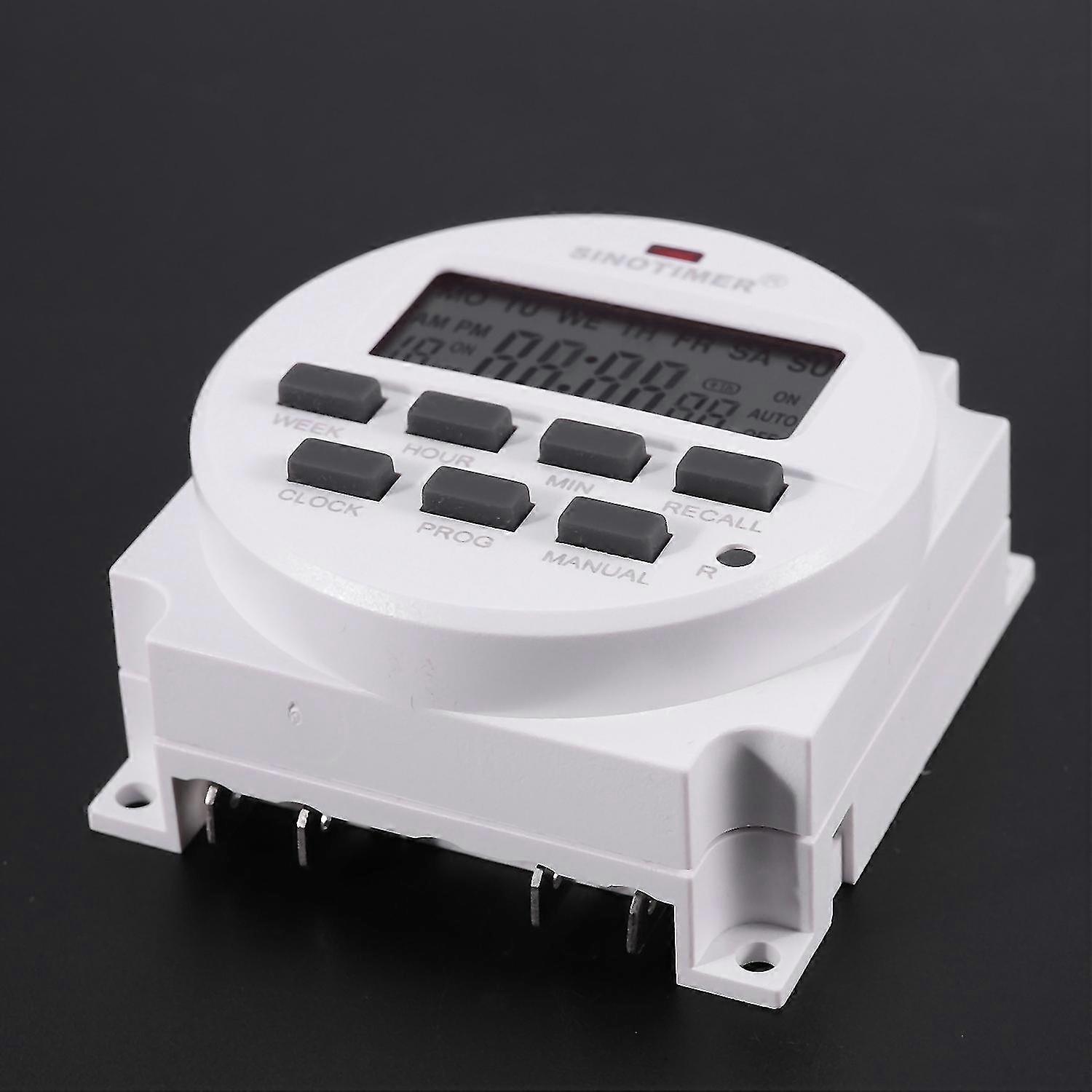 Sinotimer 220v Ac Digital 7 Day Weekly Programmable Timer Switch ...