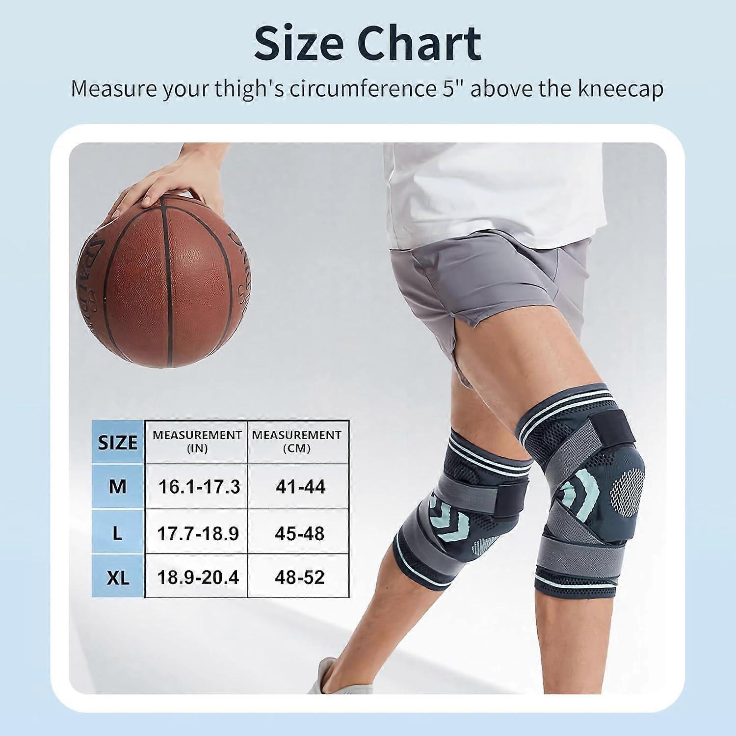 Knee Brace for Pain Relief, Medical Knee Support Brace with Patella Pad ...