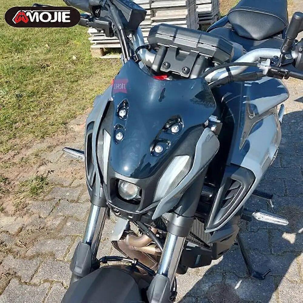 Back Protectors For Yamaha MT07 Windshield 2021 2022 2023 2024 MT-07 MT ...