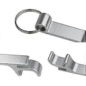 Silver Keychain Key Chain Mini Beer Bottle Openers (6 Pack) | Fruugo UK