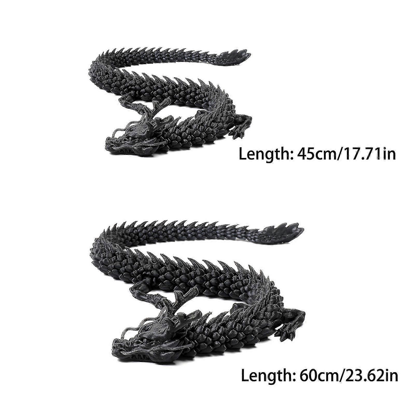 3d Printed Articulated Dragon-relief Anti-anxiety Dragon Kid,rotatable ...