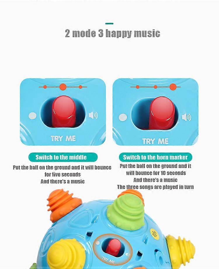 Baby Music Shake Dancing Ball Toy | Fruugo UK
