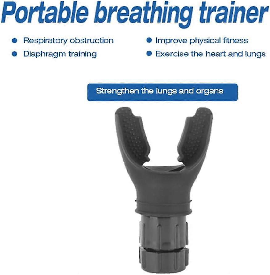 Breathing exerciser trainer, adjust resistance to improve lung capacity ...