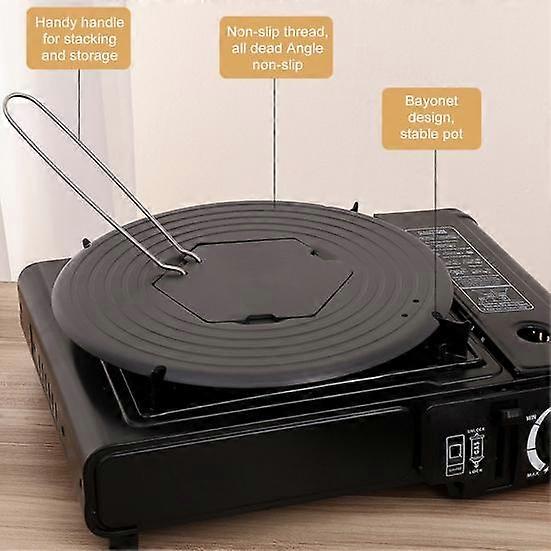 Gas Stove Heat Diffuser with Removable Handles Anti-Scald Handle Even ...