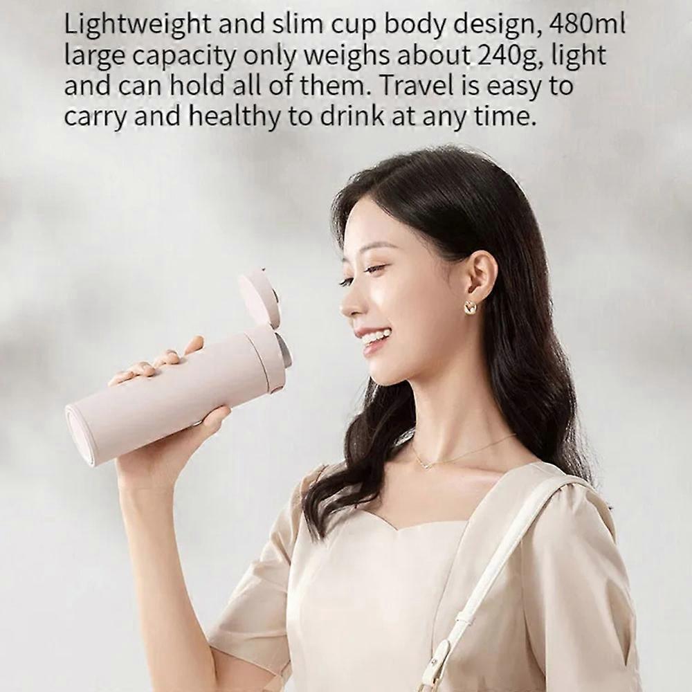 Type A XIAOMI MIJIA MJTGB01PL 480ML Pop-Up Lid Vacuum Insulated Bottle (No FDA,BPA-Free) | Fruugo UK