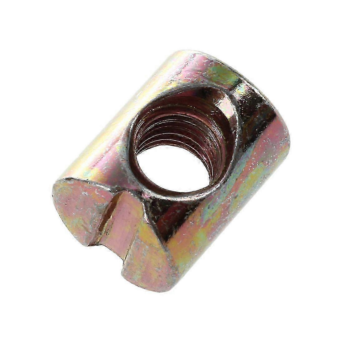 10pcs M6 Slotted Barrel Dowel Furniture Nuts for Beds, Cribs & Chairs ...