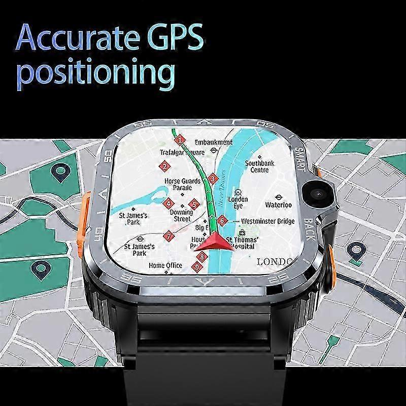 Smartwatch 4G LTE,with GPS Tracker That Combines Video Voice and Wi-Fi ...