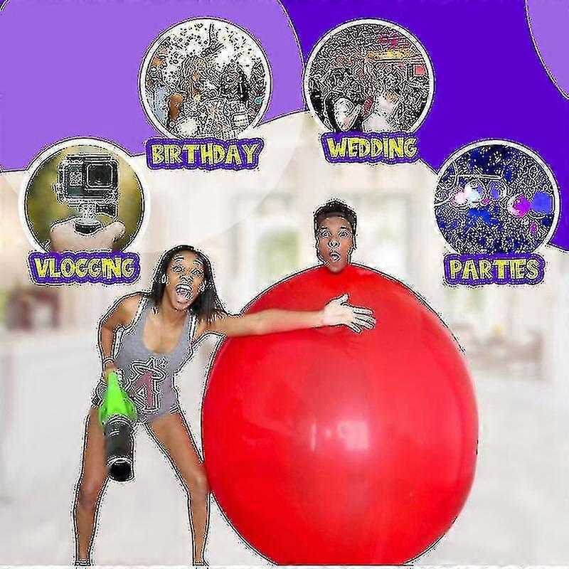 Giant Human Balloon 36 Inch Round Balloons Extra Jumbo & Thick Giant ...