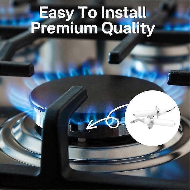 4 Pack Gas Range Stove Ignitor Electrode 8523793 Replacement for Gas ...
