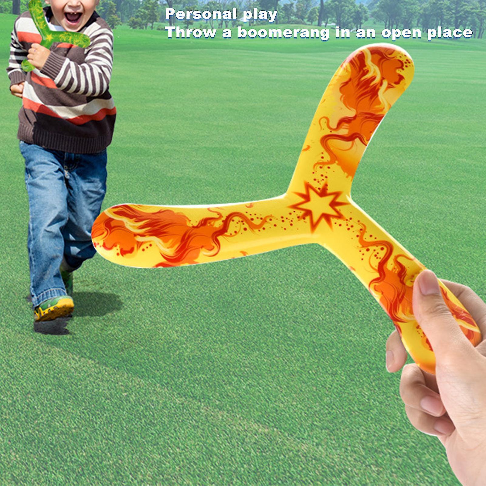2pcs Return Boomerang Wear-resistant Colorful Interactive Throwing ...