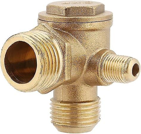 Brass Compressor Check Valve External Thread 90 Degrees 20*19*10mm ...