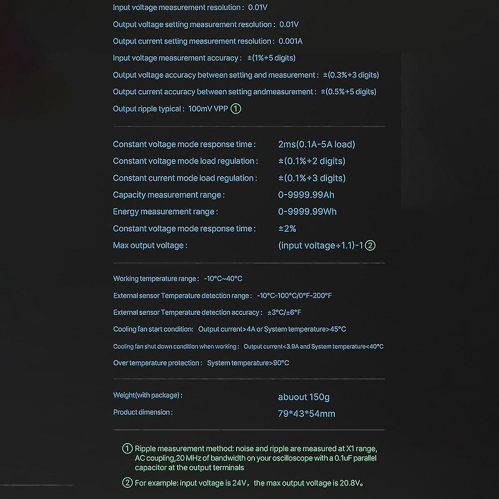 Rk6006 Digital Control Power Supply Converter 60v 6a 4 Digit Comm Adjustable Dc To Dc Voltage ...