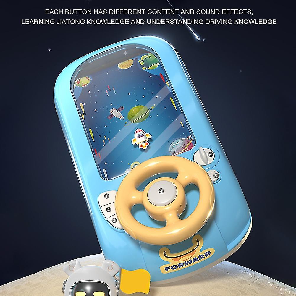Simulation Handheld Car/spaceship Driving Toy Hand Operated Portable ...