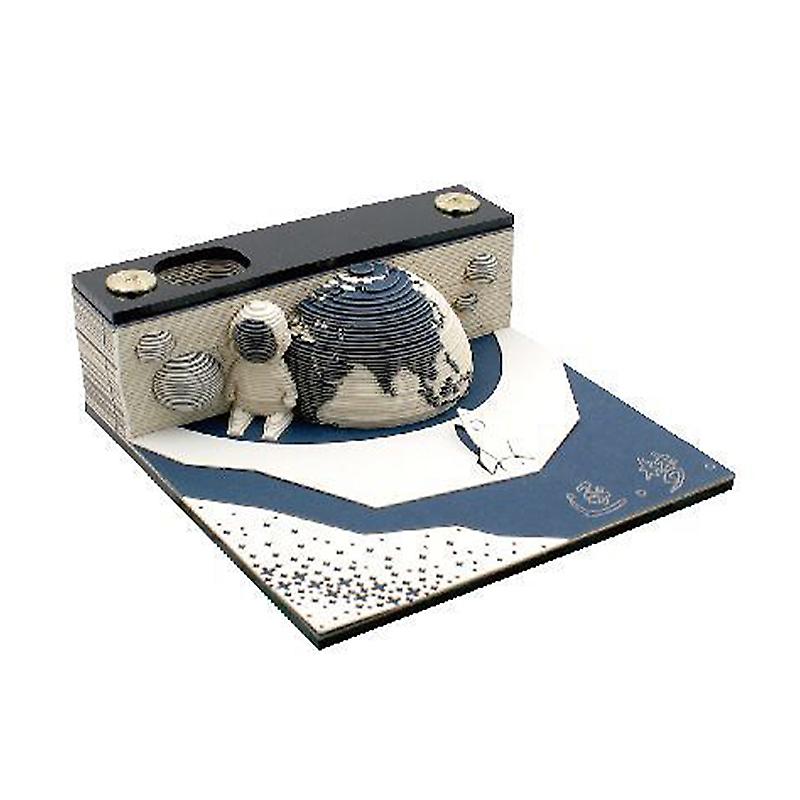 3d Desk Memo Pad,memo Pad,creative Desk Diy Notes Notepad,3d Art Paper ...