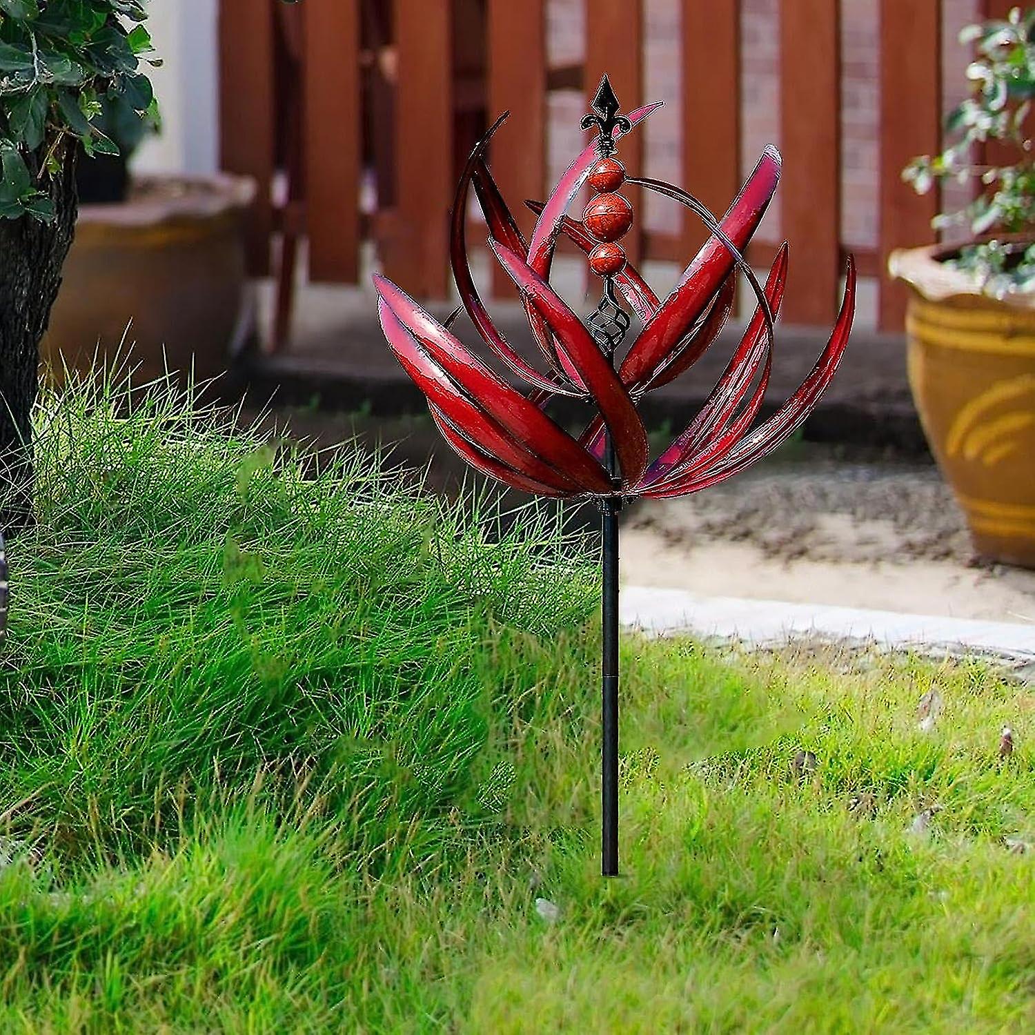 Outdoor Wind Spinner, Harlow Wind Spinner Rotator, Unique And Magical ...