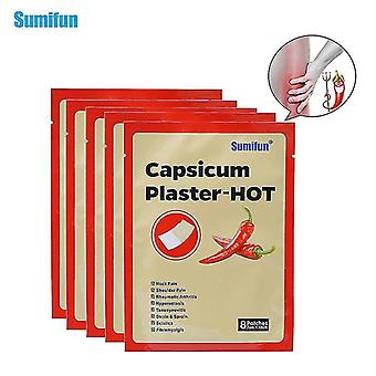 8 Pcs Pain Relieve Patch Chinese Medical Capsicum Plaster For Joints ...