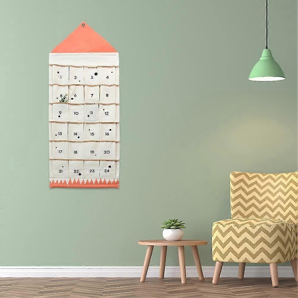 Fillable Advent Calendar, Christmas Advent Calendar 24 Pockets Empty ...
