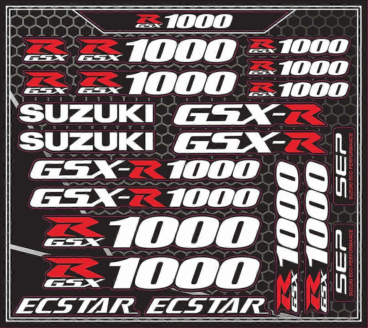 For Suzuki Gsxr 600 750 1000 Sticker Decal Gsx R600 R750 R1000 Logo Kit ...