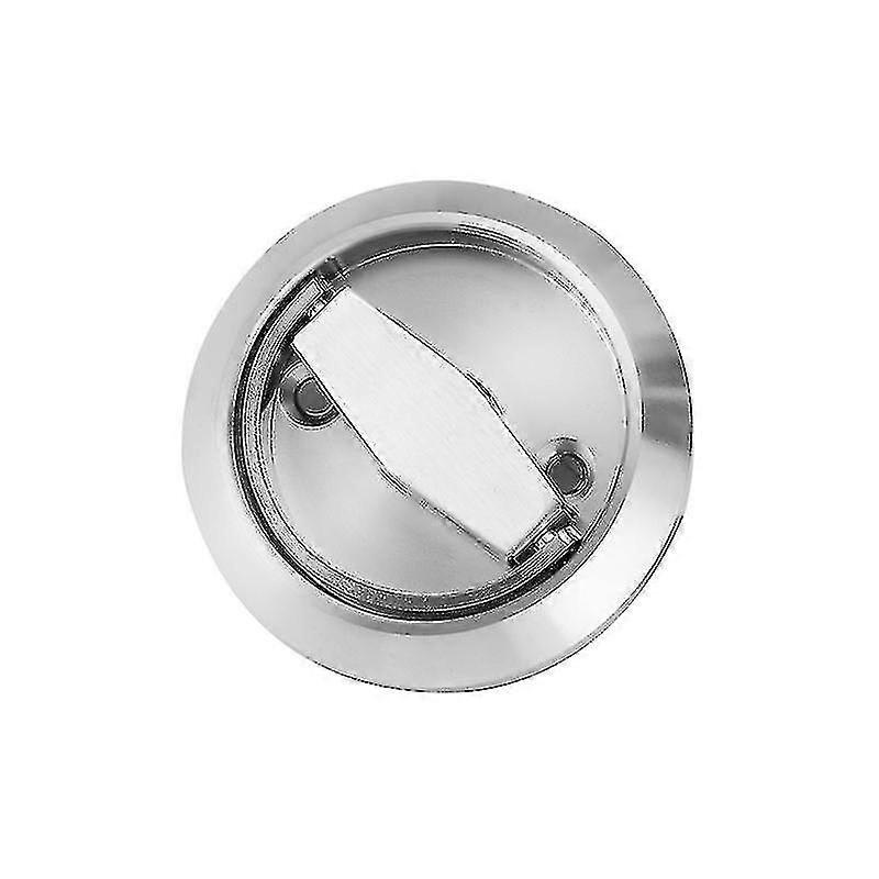 Recessed Door Handle Round Flush Pull Handle Cabinet Door Latch Handle Drawer Knobs Stainless ...
