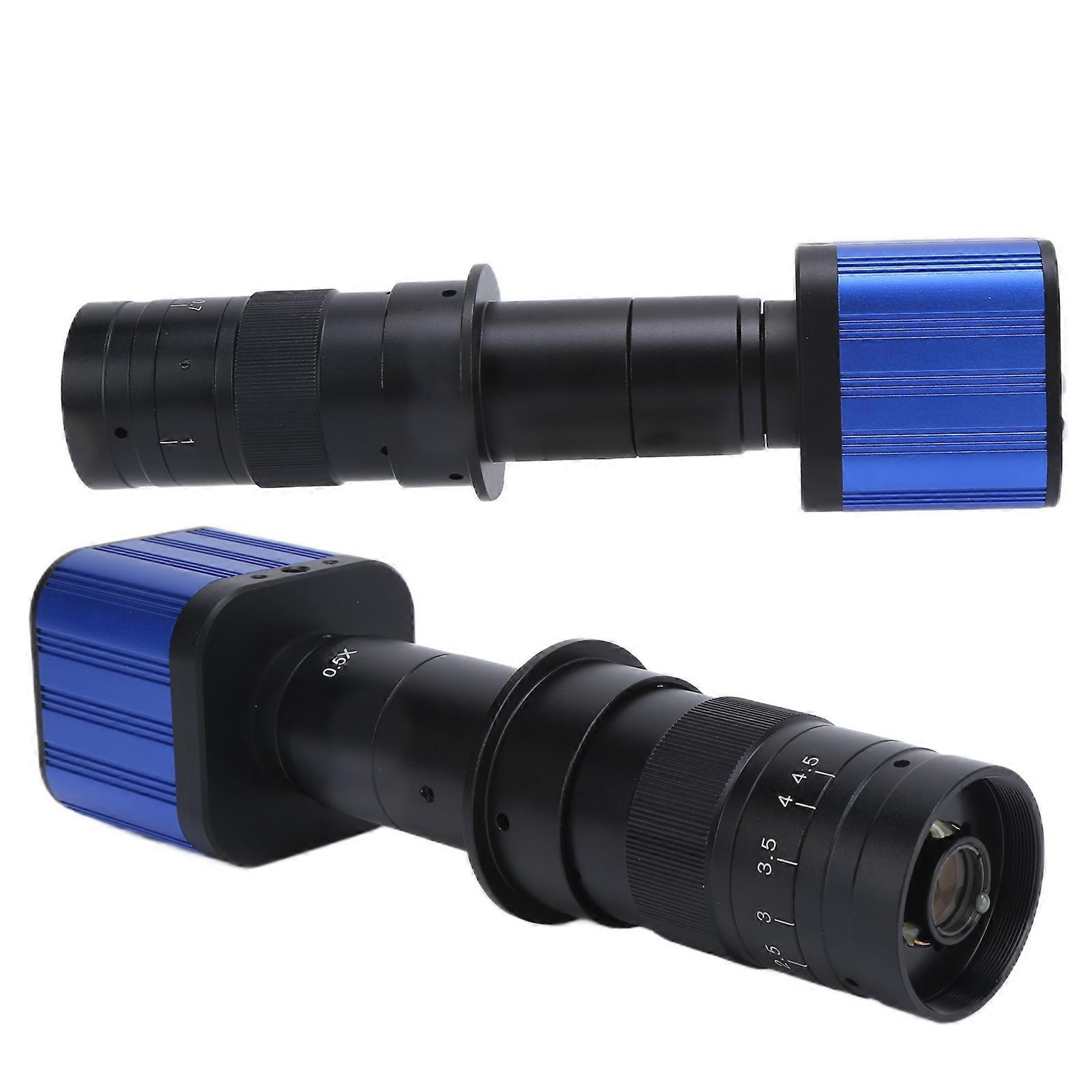 4K 180x C Mount Industrial Camera High Definition Video Microscope ...