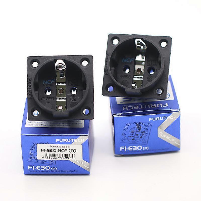 FURUTECH FI-E30 R German standard European standard wall plug 86 front ...