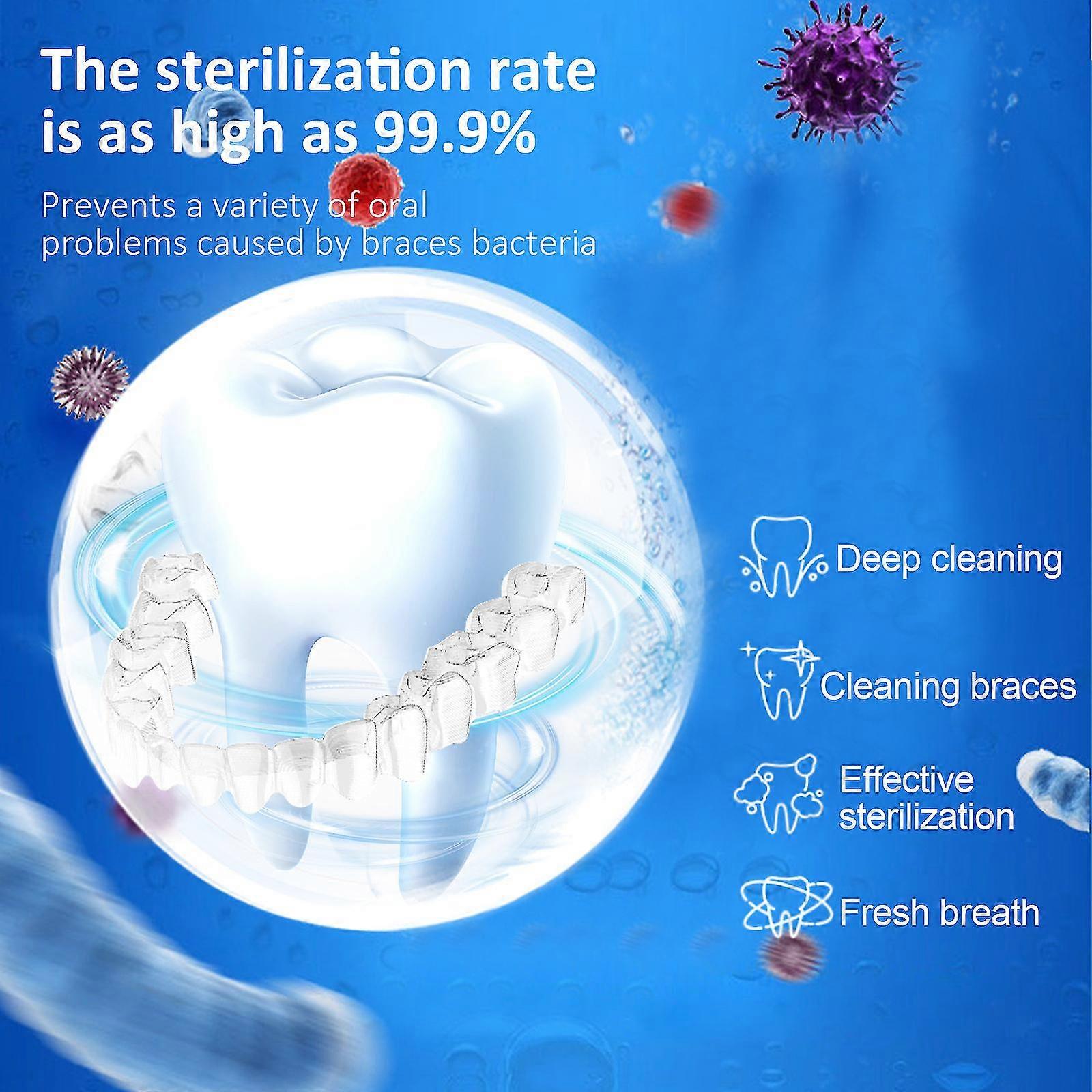 Retainer Cleaner, Cleaning Foam For Clear Trays/aligners, Retainer ...