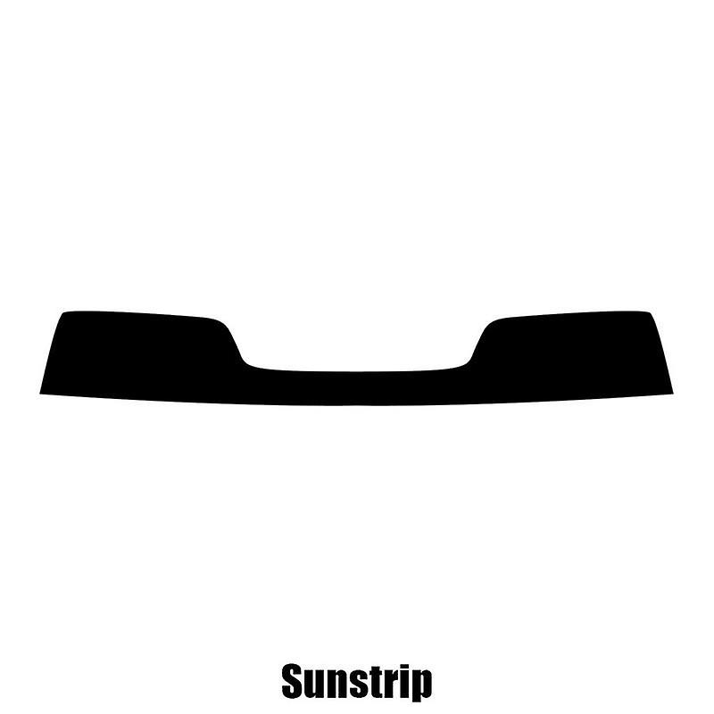 Sun Strip for Renault Megane Scenic MPV - 1997 to 1999 pre-cut sunstrip ...