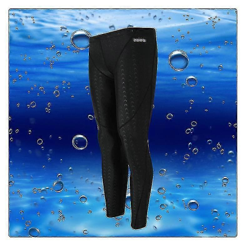 Professional Swimming Pants Professional Long Swimsuit Mens Long ...