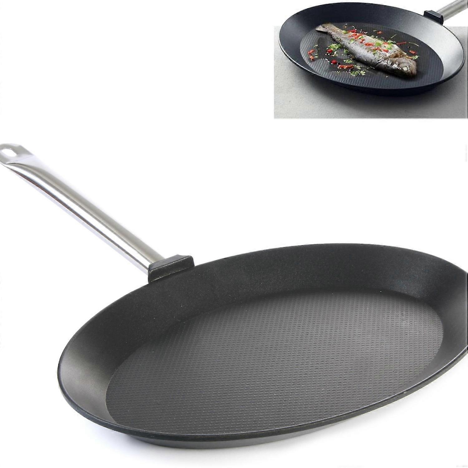 Profi Line oval fish frying pan - Hand 629604 | Fruugo UK