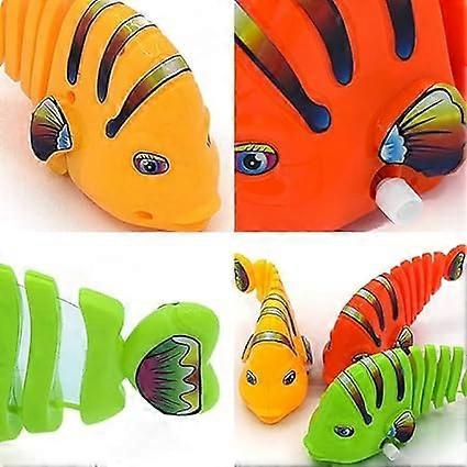Clockwork Swinging Cartoon Fish Toys,Fish Swimming Bathtub Toys,Plastic ...