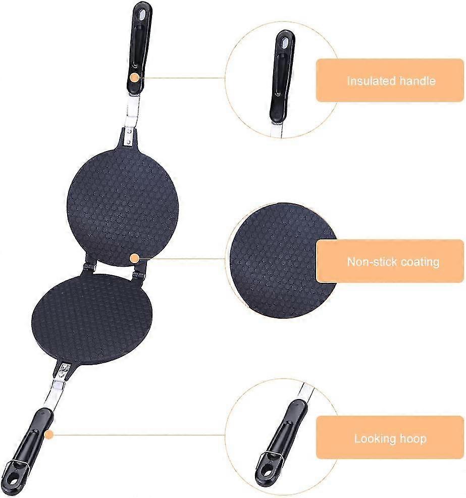 Botao Waffle Cone Maker Household Ice Cream Cone Machine Aluminum Alloy ...