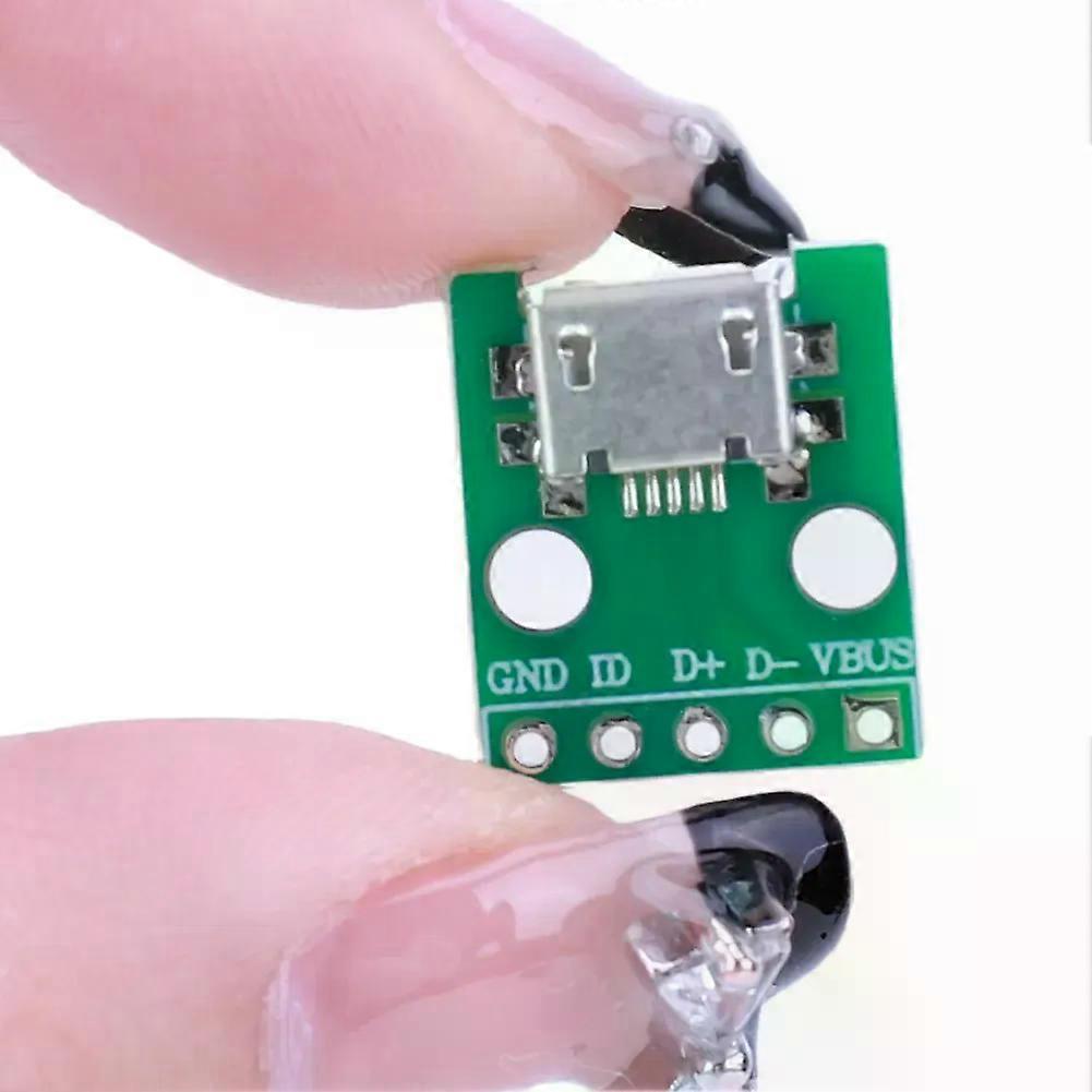 Micro USB To DIP Adapter Board 5pin Female Connector B Type PCB ...