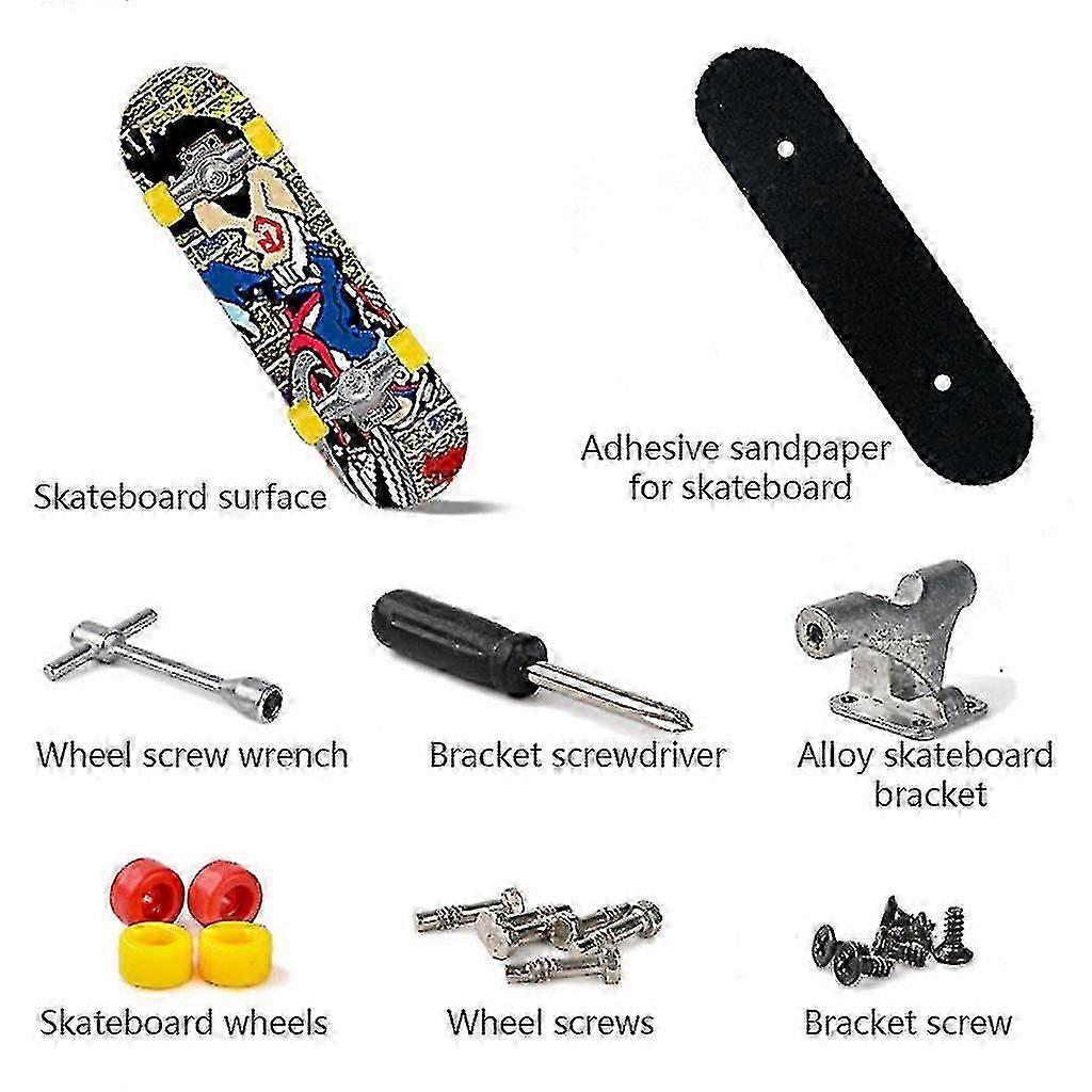 Fingerboard Kit With Box 5 Packs Mini Fingerboards Professional Mini ...